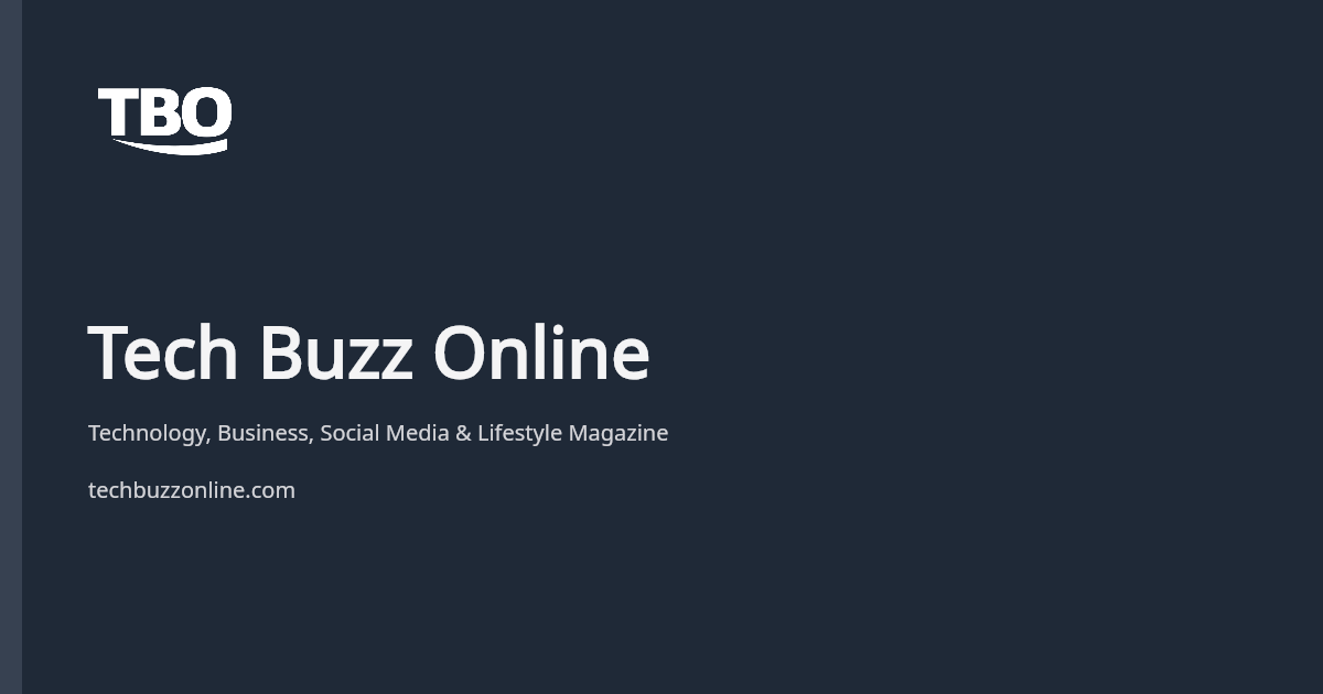 Tech Buzz Online